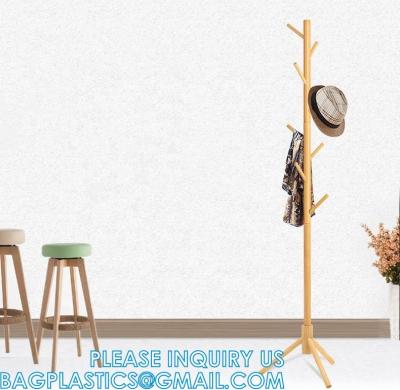 Cina Modern Solid Wood or Steel Creative Living Room, Coat Rank Stand, Floor Clothes Hangers Wooden Coat Racks in vendita