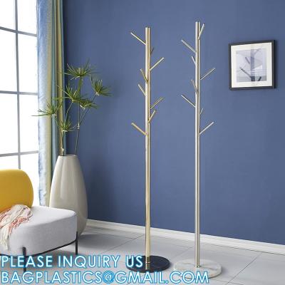 Cina Modern Solid Wood or Steel Creative Living Room, Coat Rank Stand, Floor Clothes Hangers Wooden Coat Racks in vendita