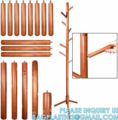 Cina Modern Solid Wood or Steel Creative Living Room, Coat Rank Stand, Floor Clothes Hangers Wooden Coat Racks in vendita
