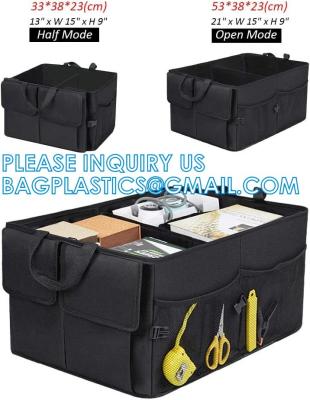 Cina Car Trunk Organzier For Suv, Car Organziers And Storage With 6 Big Pocket, Car Accessories For Women/Men in vendita