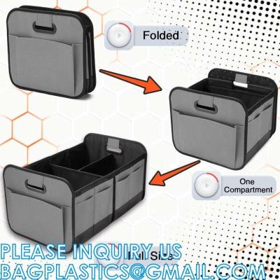 Cina Car Trunk Organzier For Suv, Car Organziers And Storage With 6 Big Pocket, Car Accessories For Women/Men in vendita