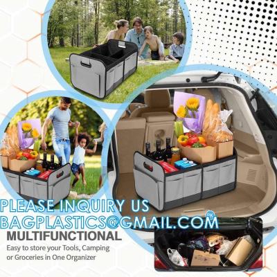 Cina Car Trunk Organzier For Suv, Car Organziers And Storage With 6 Big Pocket, Car Accessories For Women/Men in vendita