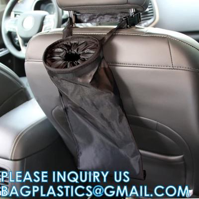 Cina Car Trash Bags, Garbage Bag Hanging Detachable Bag for Car Trash Bag Hanging Back Seat Car Bag for Outdoor in vendita