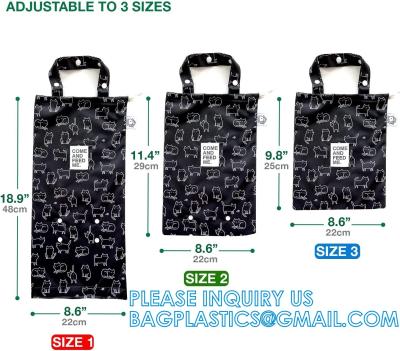 Cina Car Trash Bags, Garbage Bag Hanging Detachable Bag for Car Trash Bag Hanging Back Seat Car Bag for Outdoor in vendita