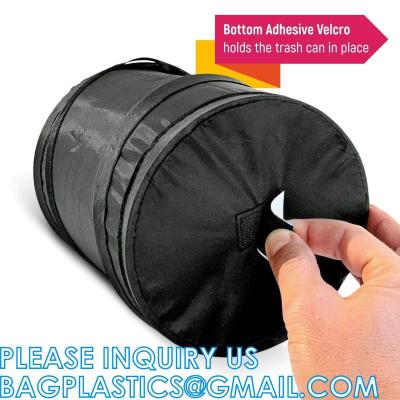 Cina Car Trash Bags, Garbage Bag Hanging Detachable Bag for Car Trash Bag Hanging Back Seat Car Bag for Outdoor in vendita