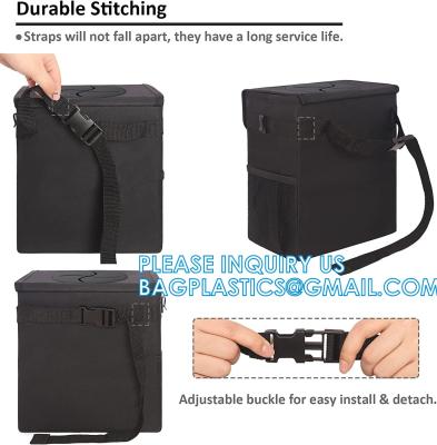 Cina Car Trash Bags, Garbage Bag Hanging Detachable Bag for Car Trash Bag Hanging Back Seat Car Bag for Outdoor in vendita