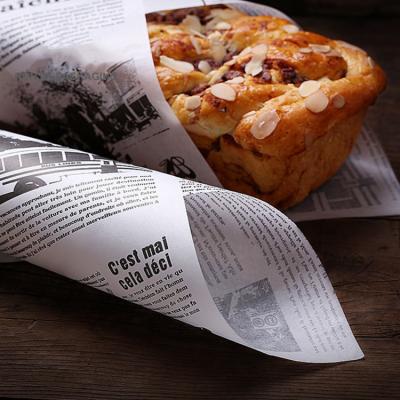 China Unbleached Deli Wax Paper Sheets For Food, Basket Liners Food Picnic Paper Sheets Greaseproof Deli Wrapping for sale