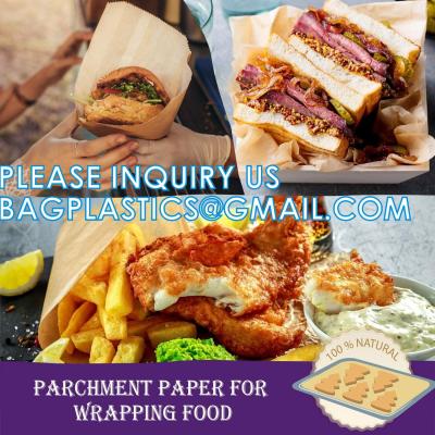 China Unbleached Deli Wax Paper Sheets For Food, Basket Liners Food Picnic Paper Sheets Greaseproof Deli Wrapping for sale
