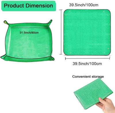 Cina Waterproof Indoor Outdoor Plant Repotting Mat Transplanting Indoor Succulent Potting Mat Portable Gardening Mat in vendita