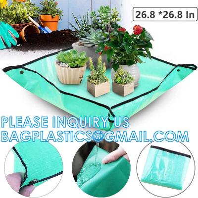 Cina Waterproof Indoor Outdoor Plant Repotting Mat Transplanting Indoor Succulent Potting Mat Portable Gardening Mat in vendita