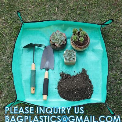 Cina Waterproof Indoor Outdoor Plant Repotting Mat Transplanting Indoor Succulent Potting Mat Portable Gardening Mat in vendita