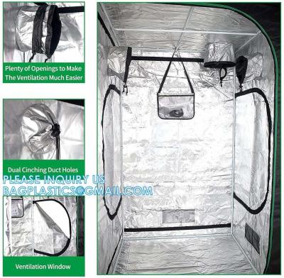 Cina Grow Tent, Growing Room, 600D Mylar Highly Reflective Aluminum Hydroponic Plant Growing Tent Insulation Grow Room in vendita
