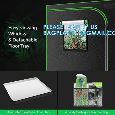 Cina Grow Tent, Growing Room, 600D Mylar Highly Reflective Aluminum Hydroponic Plant Growing Tent Insulation Grow Room in vendita