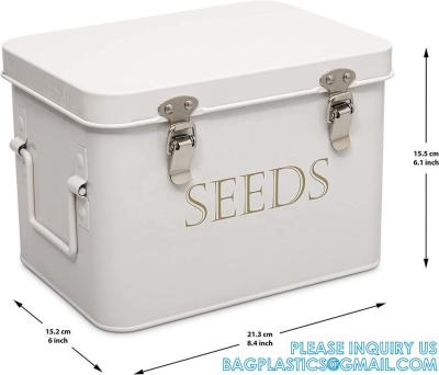 Cina Plastic Seed Storage Box, Seeds Storage Organizer Container, Flower Seeds,Vegetable Seeds, Clover Seeds, Basil Seeds in vendita