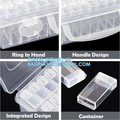 Cina Plastic Seed Storage Box, Seeds Storage Organizer Container, Flower Seeds,Vegetable Seeds, Clover Seeds, Basil Seeds in vendita
