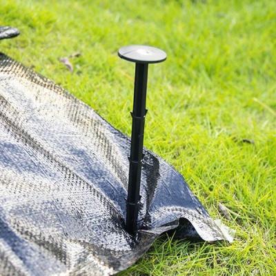 Cina Staples Stakes Anchors Rustproof for Holding Down Landscape Fabric Lawn Edging,Tents, Game Nets and Rain Tarps Black in vendita