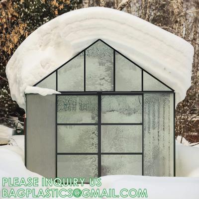 Cina Portable Plant GreenHouse Zippered Door Windows, Galvanized Steel Hoops, Glass Greenhouse, Polycarbonate Greenhouse in vendita