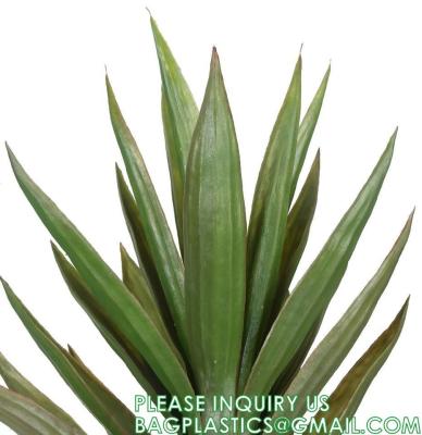 China Waterless Natural-Design Real Touch Plant Trees Large Artificial Aloe Vera Simulation 1.25m Home Decor Plastic Tree for sale