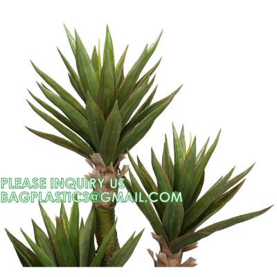 China Waterless Natural-Design Real Touch Plant Trees Large Artificial Aloe Vera Simulation 1.25m Home Decor Plastic Tree for sale