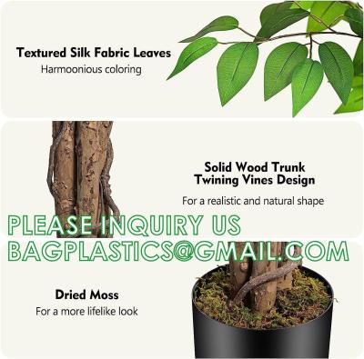 Cina Casa domestica dell'interno della pianta in vaso della pianta della decorazione della pianta di Ficus carica della pianta da frutto dei bonsai dell'albero della pianta artificiale del Faux in vendita