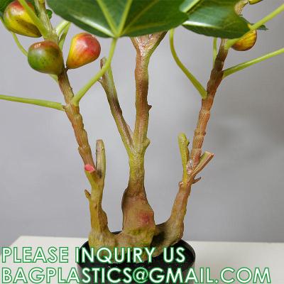 Cina Decorazione domestica di tocco 120cm dell'albero dei bonsai della pianta del fico di Ficus carica della pianta artificiale decorativa artificiale reale dell'albero in vendita