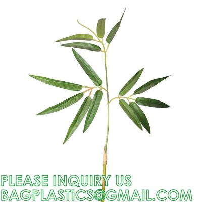 Cina Artificial Bamboo Tree Set of 2, Fake Greenery Plants in Pots for Indoor Outdoor, Beautiful Faux Tree with Leaves in vendita