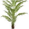 Cina Spinulosa Fern Plants Bushes Fake Shrubs Greenery Plants Faux Fern Snakewood Outdoors UV Resistant Garden Plants in vendita