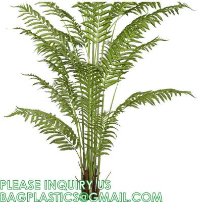 Cina Spinulosa Fern Plants Bushes Fake Shrubs Greenery Plants Faux Fern Snakewood Outdoors UV Resistant Garden Plants in vendita