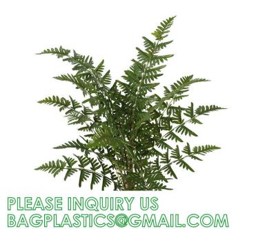 Cina Spinulosa Fern Plants Bushes Fake Shrubs Greenery Plants Faux Fern Snakewood Outdoors UV Resistant Garden Plants in vendita