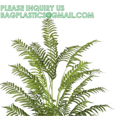 Cina Spinulosa Fern Plants Bushes Fake Shrubs Greenery Plants Faux Fern Snakewood Outdoors UV Resistant Garden Plants in vendita