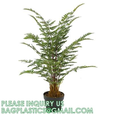Cina Spinulosa Fern Plants Bushes Fake Shrubs Greenery Plants Faux Fern Snakewood Outdoors UV Resistant Garden Plants in vendita