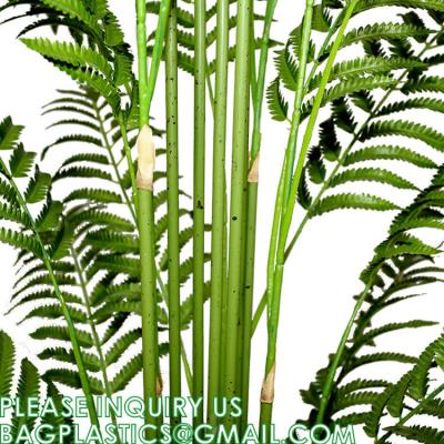 Cina Spinulosa Fern Plants Bushes Fake Shrubs Greenery Plants Faux Fern Snakewood Outdoors UV Resistant Garden Plants in vendita