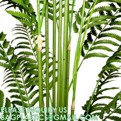 Cina Spinulosa Fern Plants Bushes Fake Shrubs Greenery Plants Faux Fern Snakewood Outdoors UV Resistant Garden Plants in vendita