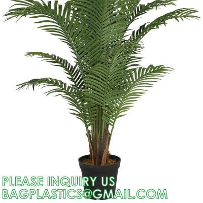 China 1.6m For Decoration Bonsai Artificial Fishtail Palm Plant, Artificial Tree Fake Potted Simulation Tree Nordic Style for sale