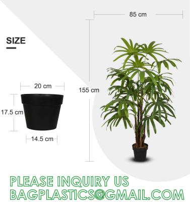 China 1.6m For Decoration Bonsai Artificial Fishtail Palm Plant, Artificial Tree Fake Potted Simulation Tree Nordic Style for sale