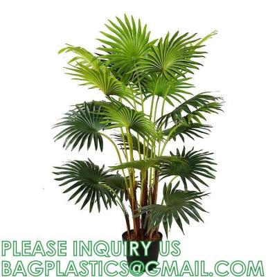 Cina Artificial Paradise Palm Tree 3Feet Fake Tropical Palm Tree, Faux Plants in Pot for Indoor Outdoor House Home in vendita