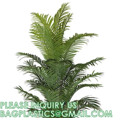 Cina Artificial Paradise Palm Tree 3Feet Fake Tropical Palm Tree, Faux Plants in Pot for Indoor Outdoor House Home in vendita