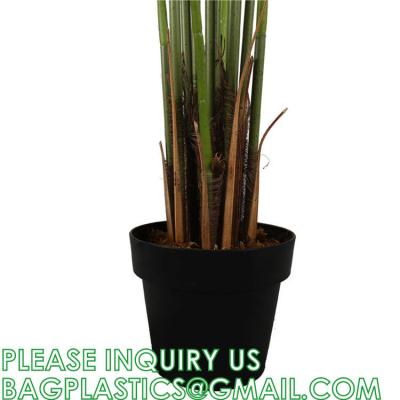 China Artificial Trees for Home Decor Plants Large Artificial Tree Branch Green Leaves Real Touch Fake Papaya Tree for sale