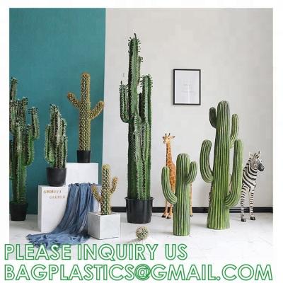 Cina Artificial Cactus Fake Big Cactus 36 Inch Faux Cacti Plants For Home Garden Office Store Decoration in vendita