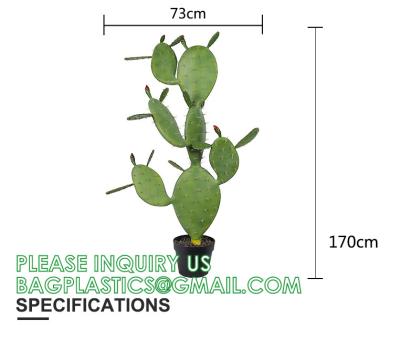 Cina Artificial Cactus Fake Big Cactus 36 Inch Faux Cacti Plants For Home Garden Office Store Decoration in vendita