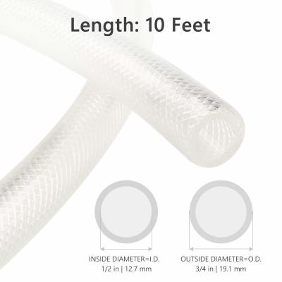 Cina Silicone Tubing, 20 FT Food Grade Water Hose Silicone Tube, Soft Clear Aquarium Safe Silicone Tubing High Temperatur in vendita