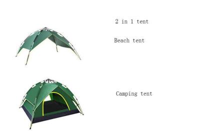 Cina Camping Tent for 2 Person, 4 Person, 6 Person - Waterproof Two Person Tents for Camping, Easy Up Tent for Family in vendita