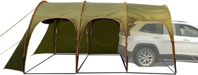 China Waterproof Car Awning Sun Shelter, Portable Auto Canopy Camper Trailer Sun Shade for Camping, SUV, Outdoor, Beach Army for sale