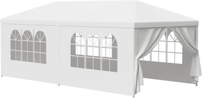 Cina Outdoor Wedding Party Tent Camping Shelter Gazebo Canopy Removable Sidewalls Easy Set Gazebo BBQ Pavilion Canopy in vendita