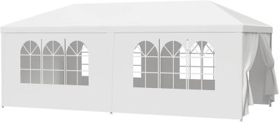 Cina Outdoor Wedding Party Tent Camping Shelter Gazebo Canopy Removable Sidewalls Easy Set Gazebo BBQ Pavilion Canopy in vendita