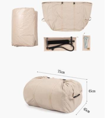 Cina Air Tent, Inflatable Glamping Tent with Pump, Inflatable House Tent, Easy Setup Waterproof Outdoor Oxford Tents in vendita