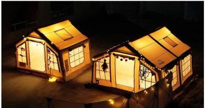 Cina Air Tent, Inflatable Glamping Tent with Pump, Inflatable House Tent, Easy Setup Waterproof Outdoor Oxford Tents in vendita
