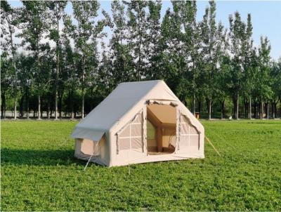 Cina Air Tent, Inflatable Glamping Tent with Pump, Inflatable House Tent, Easy Setup Waterproof Outdoor Oxford Tents in vendita