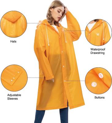 Cina Impermeabile Oxford Impermeabile in poliestere e PVC Impermeabile in PVC Impermeabile in EVA, poncho antipioggia riutilizzabile unisex per donna Mantella antipioggia in vendita
