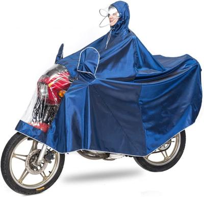 Cina Capo incappucciato di riciclaggio dell'impermeabile del rivestimento della pioggia del motorino adulto unisex di Poncho Outdoors Bike Ebike Motorcycle, porpora, 6XL in vendita